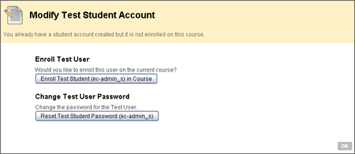 Creating a Test Student for your Course - UWE Bristol : Learning ...